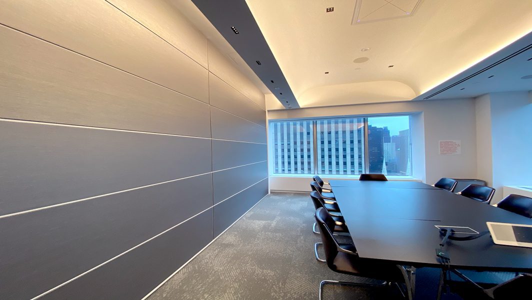 Reconfigure Space in Minutes with Skyfold Acoustic Partitions