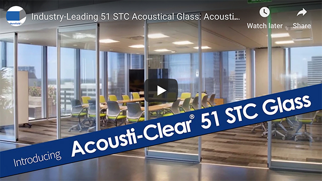 New, industry-leading 51 STC glass wall option for their Acousti-Clear® Wall Systems! - Glass ...