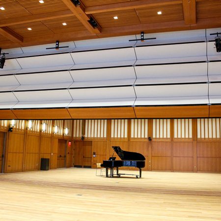 Vertical Retractable Acoustic Walls by Skyfold | ModernfoldStyles
