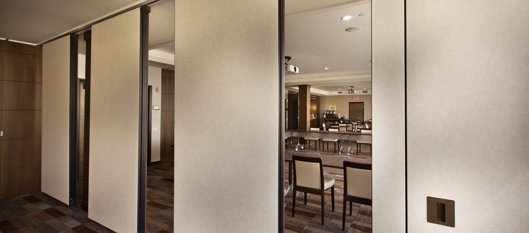 Encore Acoustic Partitions - Single, Paired, and Electric Movable Panels