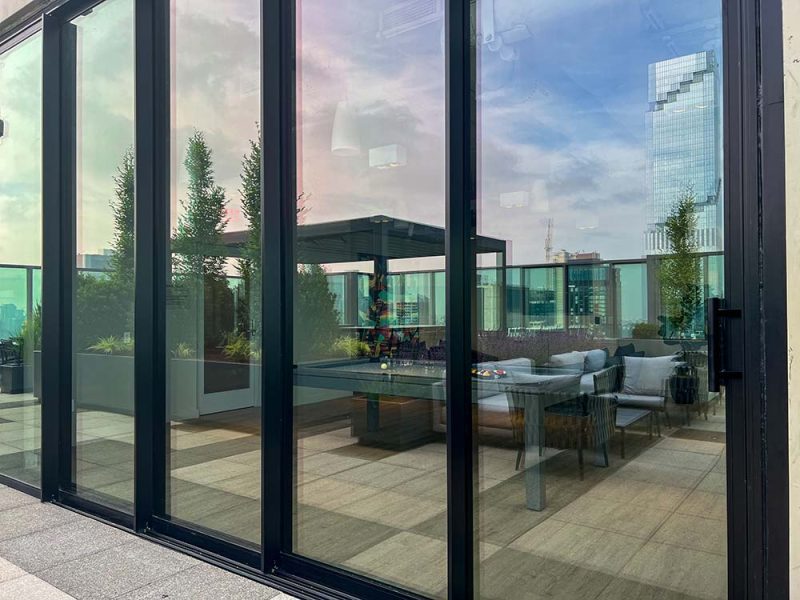 NYC Roof Terrace Revolutionized with Euro Vista Multi Slide