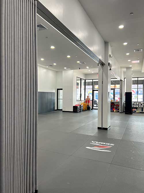 Modernfold Delivers Black Belt Flexibility at Vision Taekwondo