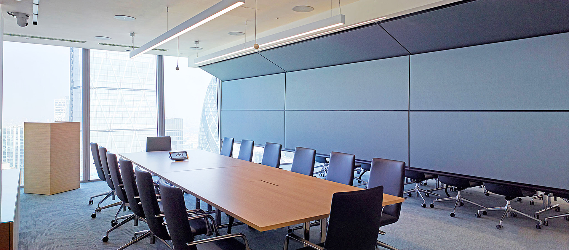 SKYFOLD Vertical Acoustic Walls: Zenith Series by ModernfoldStyles