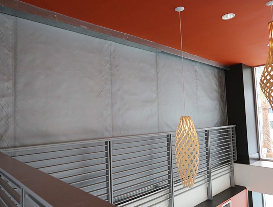 SMOKE GUARD Vertical Fire + Smoke Protection by ModernfoldStyles