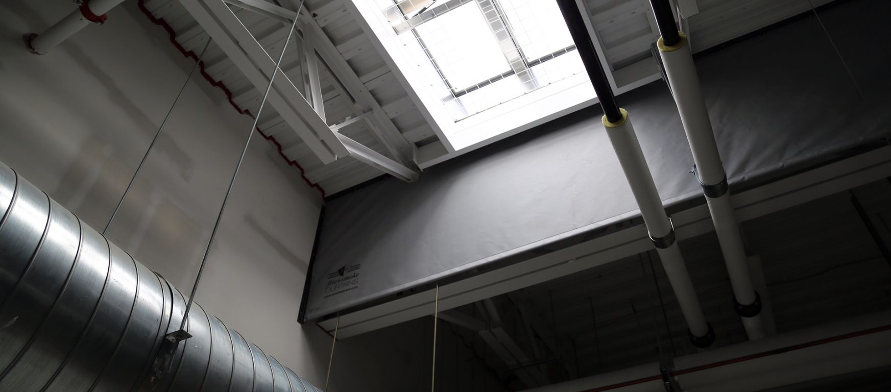 SMOKE GUARD SG Draft Curtains by ModernfoldStyles